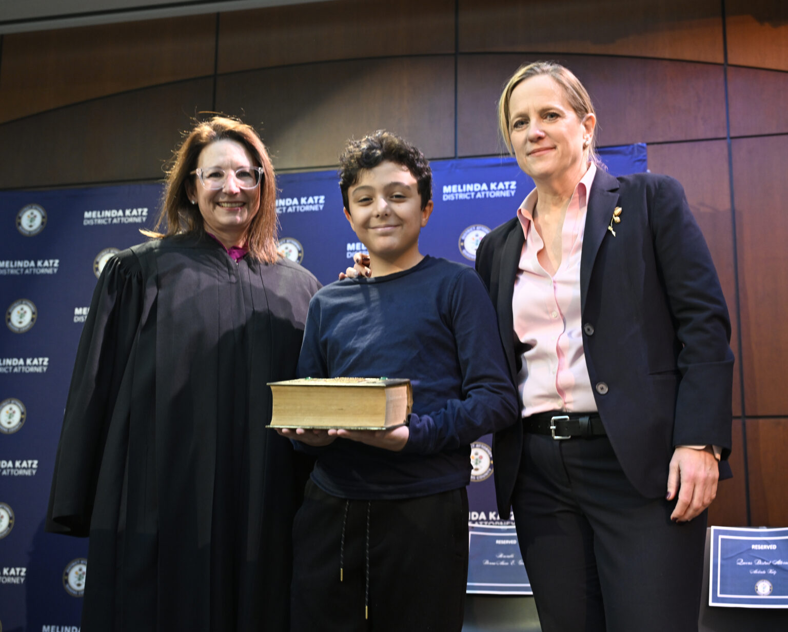 DISTRICT ATTORNEY KATZ SWORN IN FOR SECOND TERM : Ceremony Held at ...